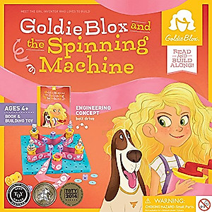 GoldieBlox and The Spinning Machine, 34 pcs