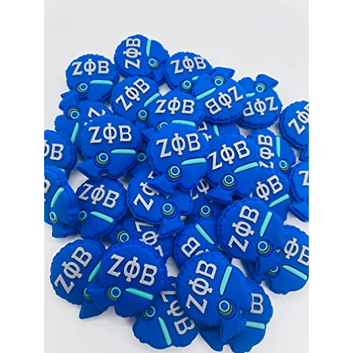 16 PCS ZETA PHI BETA ZPB SO SWEET FINER SHOE CHARMS