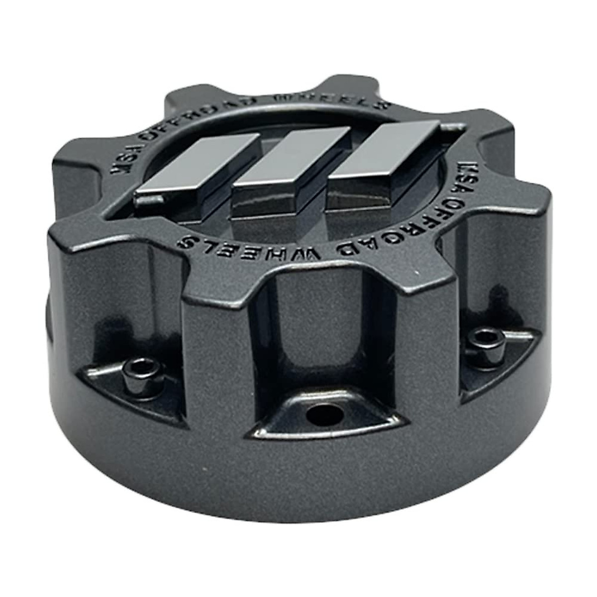 MSA Offroad Wheels BC-889 MSA-BAR-Cap-B Satin Black Center Cap Fits M27 Rage and M28 Ambush