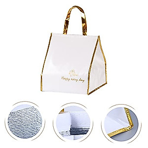 Baluue Packing Cold Insulation Portable Canvas Tote Catering Cake Bag Grocery Bags Reusable Shopping Bags Plastic Cooler Plastic Lunch Box Plastic Bag Delivery Bag Heat Insulated Bag