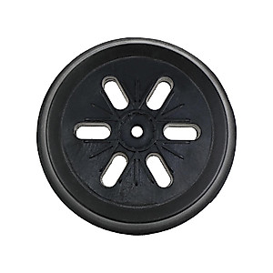 SING F LTD 6 Inch 6 Holes Sanding Disc Pad Backing Sander Hook and Loop Self Adhesive Disc Black Compatible with Bosch GEX 150 GEX 150 AC GEX 150 Turbo Sanders