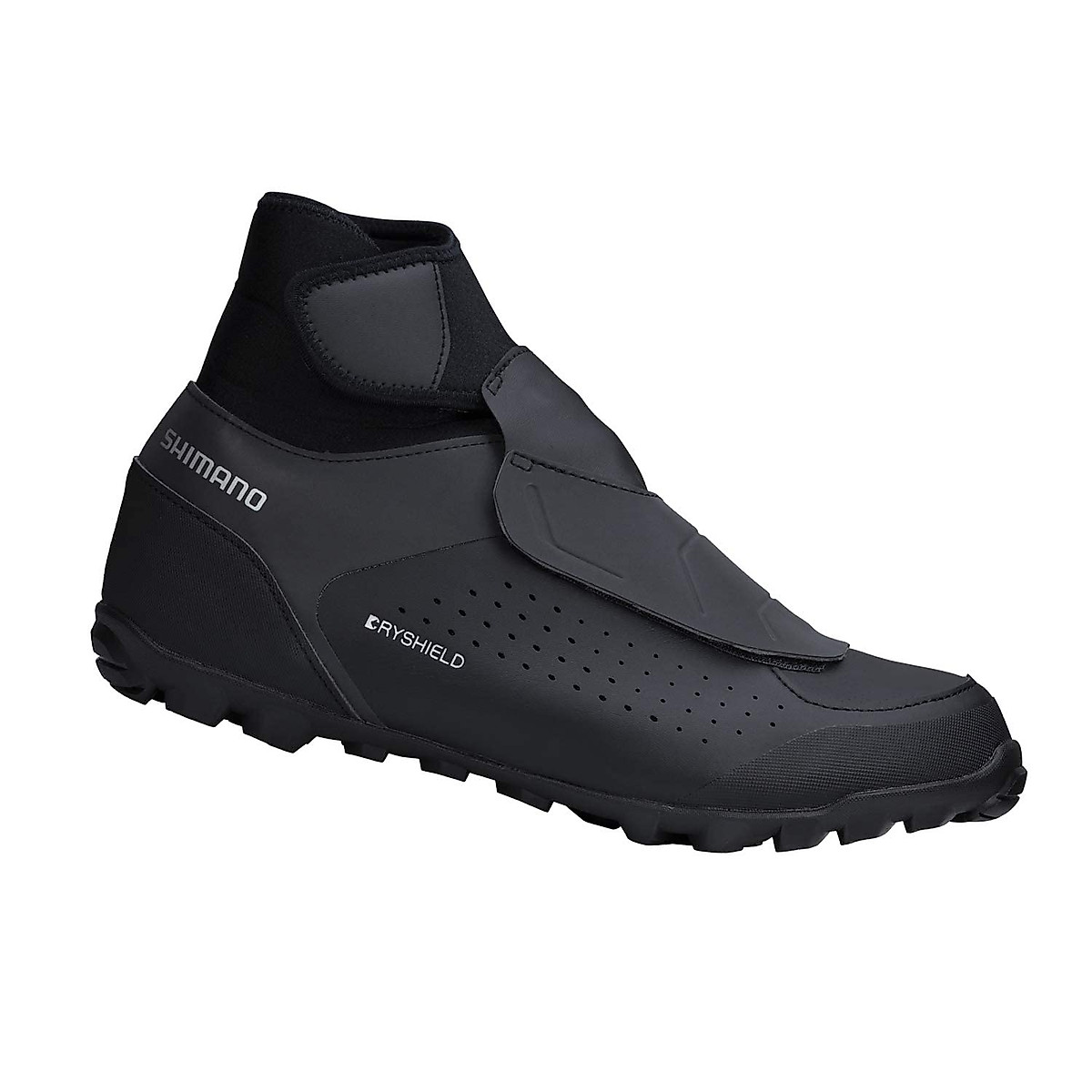 SHIMANO SH-MW501 Affordable SPD Shoe for The Cold and Wet, Black, 7.5-8 Men (EU 41)