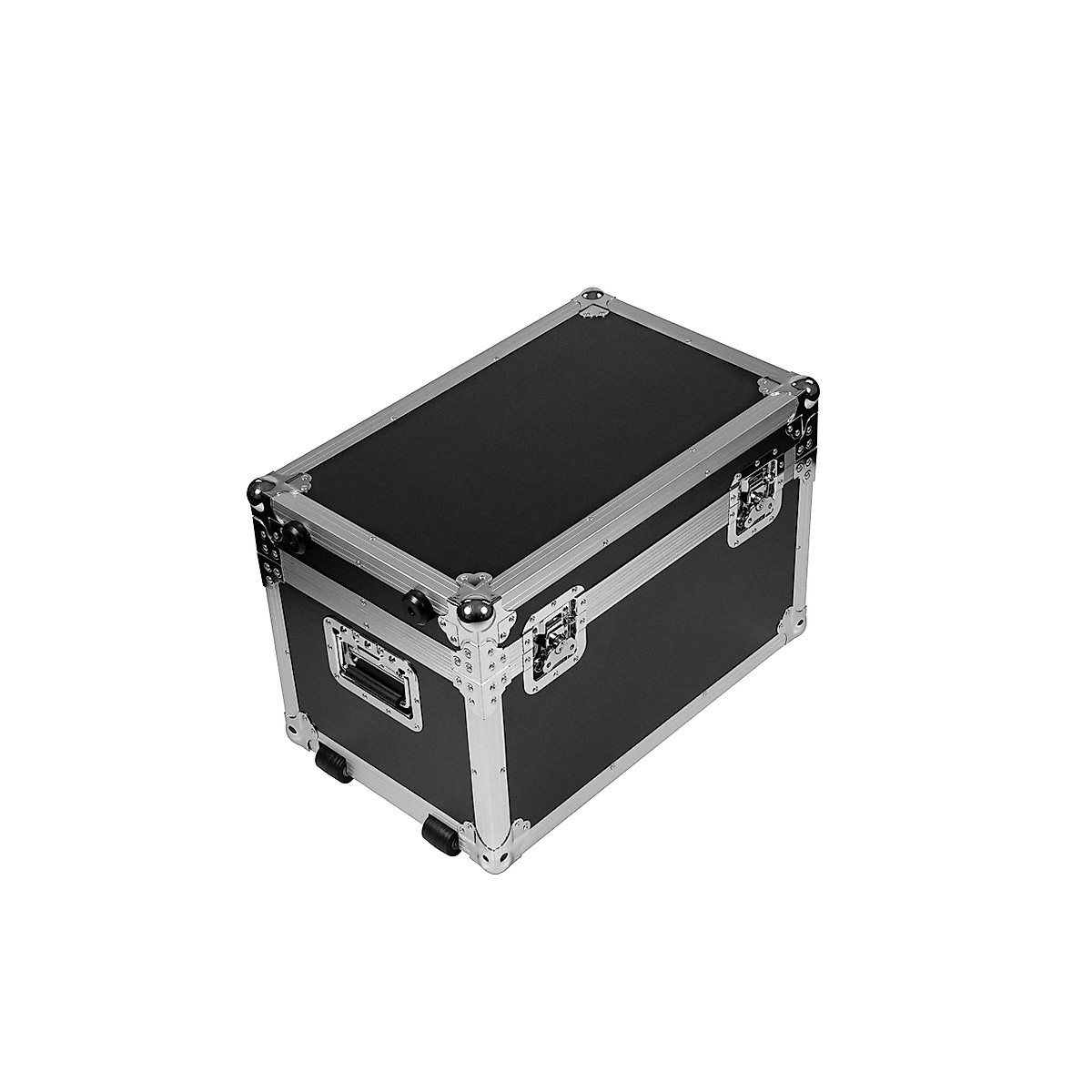 Silent Sound System Rolling PartyFX ProX Multipurpose Locking Flight Case w/Rubber Lining and Handle
