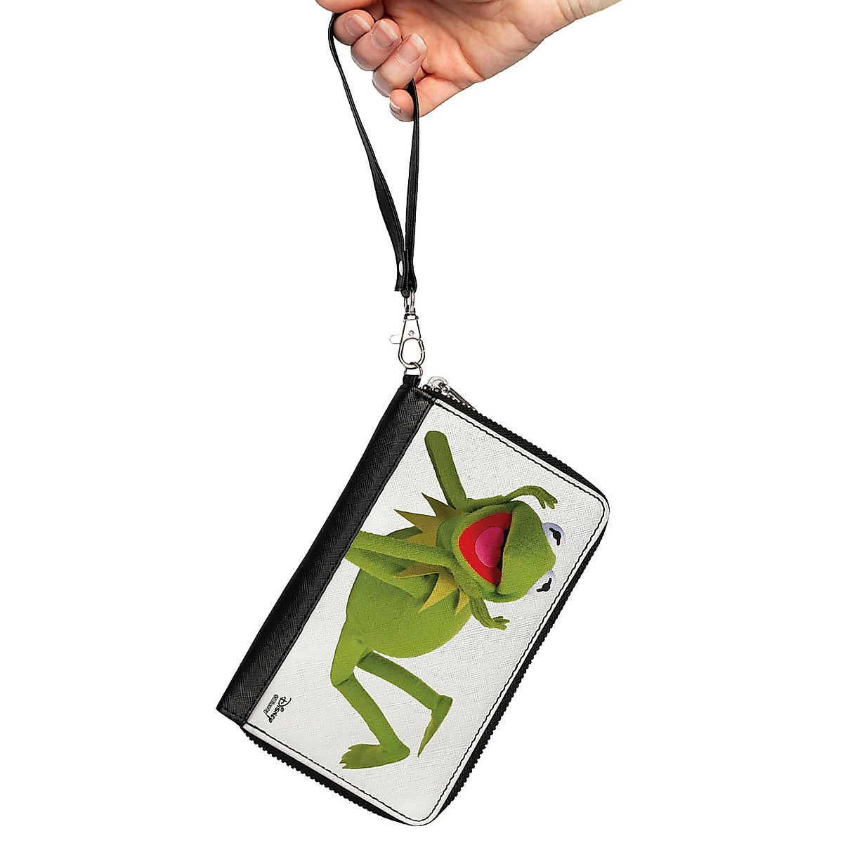 Buckle-Down Women's PU Zip Around Wallet Rectangle-Muppets, 7.5"x4.5"
