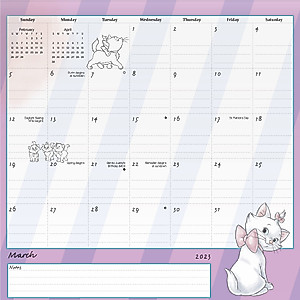 2023 Disney Classics Magnetic Family Calendar