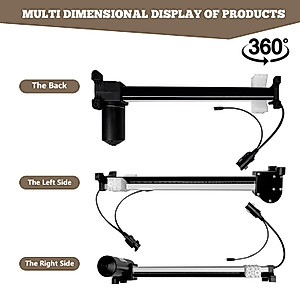Kroshine Power Recliner Motor Replacement Model ML18-017 Linear Actuator with Cord for Sofa Lift Chair Couch Massage Seat Bed, Aluminum