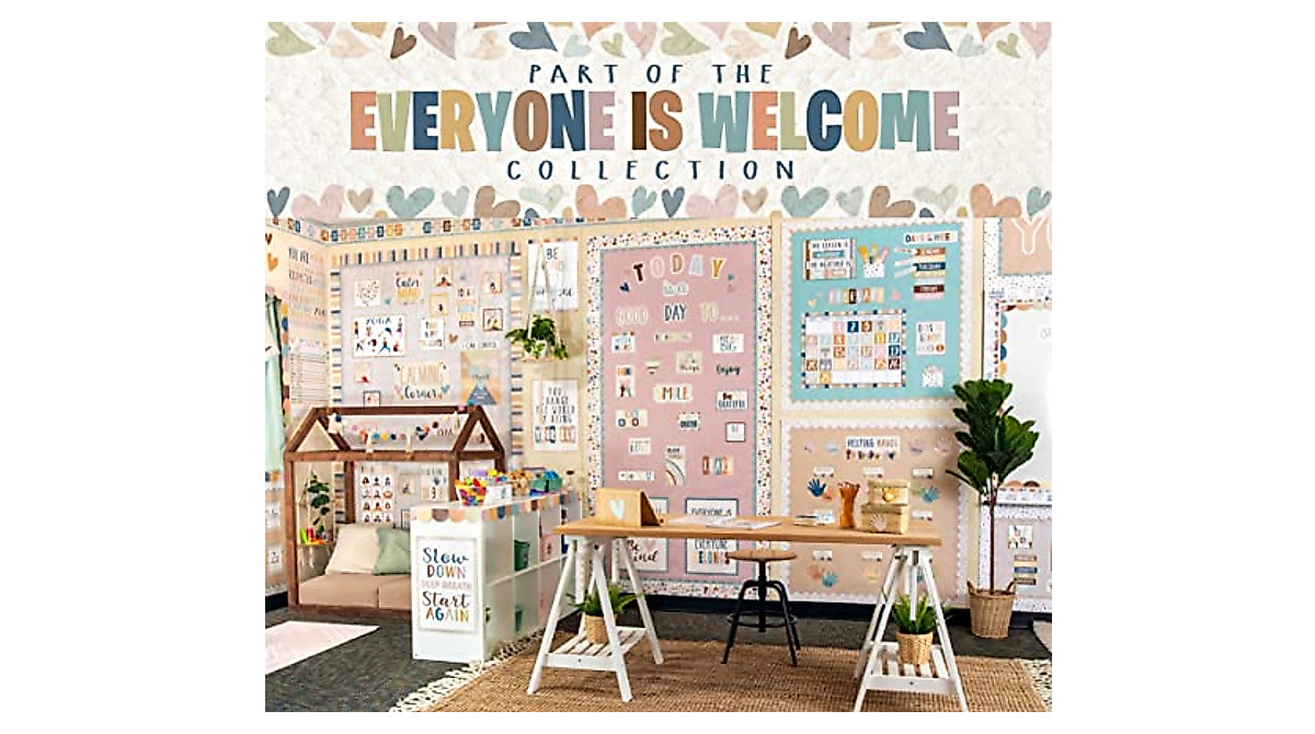 Everyone is Welcome Kindness Border Trim - Teacher Created