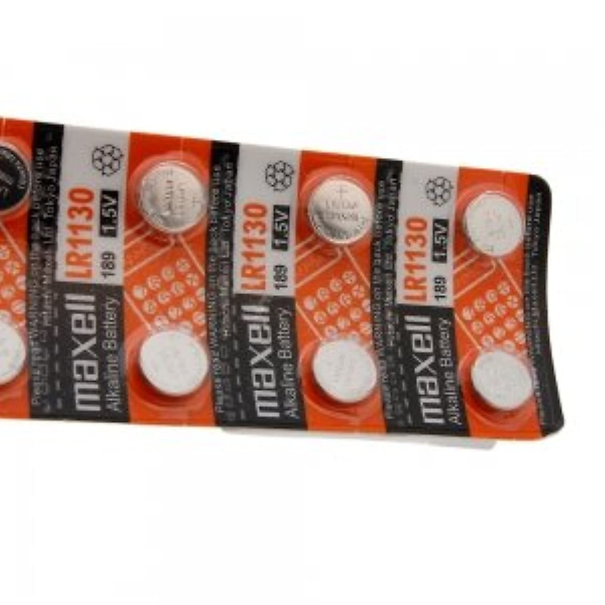 Maxell LR1130 10 Alkaline Batteries