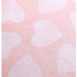 Betsey Johnson Home | Plush Collection | Throw - Ultra-Soft & Cozy Fleece, Lightweight & Luxuriously Warm, Perfect for Bed or Couch, Dotted Heart 50 x 70