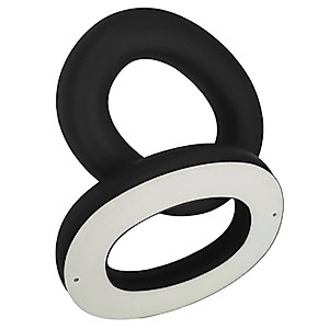 Rataok Hearing Protection Cushions Cooling Soft Gel Pads Replacement for 3M Worktunes Hearing Protectors Headsets Headphones (2Pack,Stickup Adhesive Past Style)