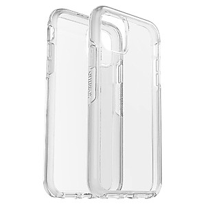 OtterBox iPhone 11 Symmetry Series Case - Clear, Ultra-Sleek, Wireless Charging Compatible, Raised Edges Protect Camera & Screen