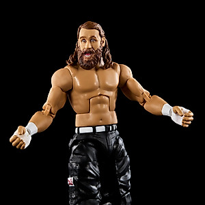 Mattel WWE Sami Zayn Elite Collection Action Figures, Deluxe Articulation & Life-like Detail with Iconic Accessories, 6 in