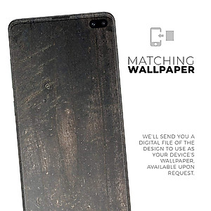 DesignSkinz Raw Wood Planks V8 Protective Vinyl Decal Wrap Skin Cover Compatible with The Samsung Galaxy S20 (Screen Trim & Back Glass Skin)