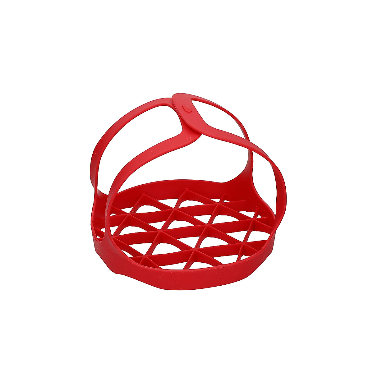 Instant Pot Official Silicone Bakeware Sling - Multi-Use, Heat-Resistant, BPA-Free, Compatible with 6-Quart and 8-Quart Cookers, Red - Ideal for Lifting, Roasting, and Healthier Cooking