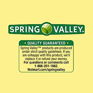 Spring Valley Calcium Citrate 600mg 300count (6 Pack)