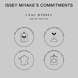 Issey Miyake L'eau D'issey Fragrance for Women, EDT Perfume, Eau De Toilette Spray, 3.3 oz
