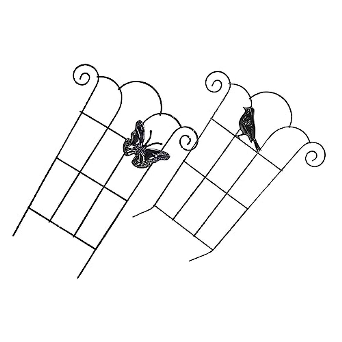 Yardwe 10 Pcs Plant Shelf Outdoor pots Plants Plant Cages Stake Climbing Plant Trellis Climbing Plants Holder Potted Plant Indoor Plants Stand Tomato Plant Roses Plants Rose trellises