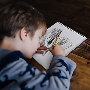 Bellofy 3X Sketch Books, 100 Sheets Each, 9x12 Inches | Perfect for Kids, Beginners & Artists | Drawing Paper for Graphite, Charcoal & More | Great Gift Idea