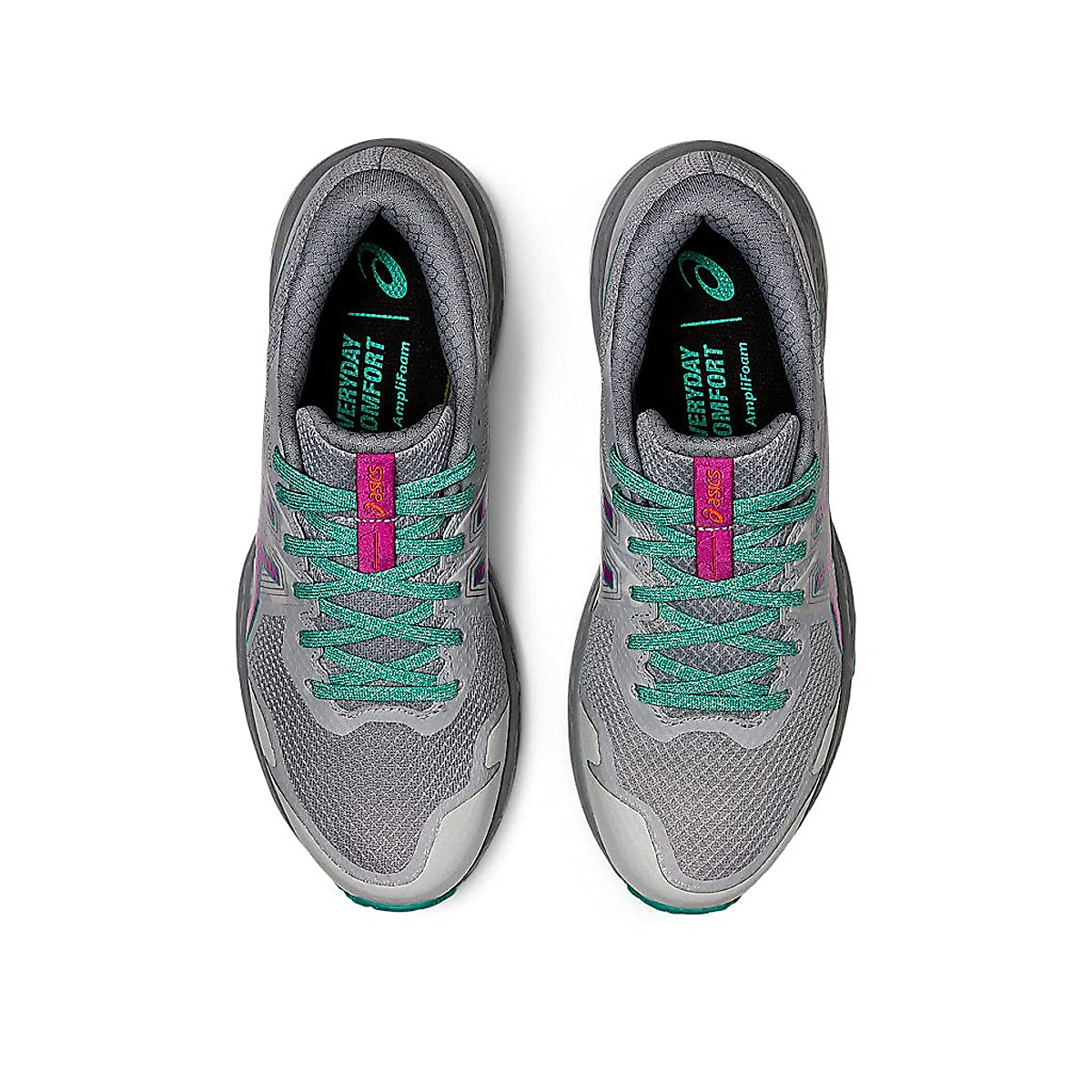 ASICS Women's Gel-Scram 6 Running Shoes, 10, Piedmont Grey/Digital Grape