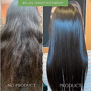 Biovore Professional Bio Liss Keratin Hair Treatment kit 10.6 oz - 300 ml | Smoothing brazilian keratin treatment for sloons| Silky Smooth Hair Rejuvenation with Natural Ingredients