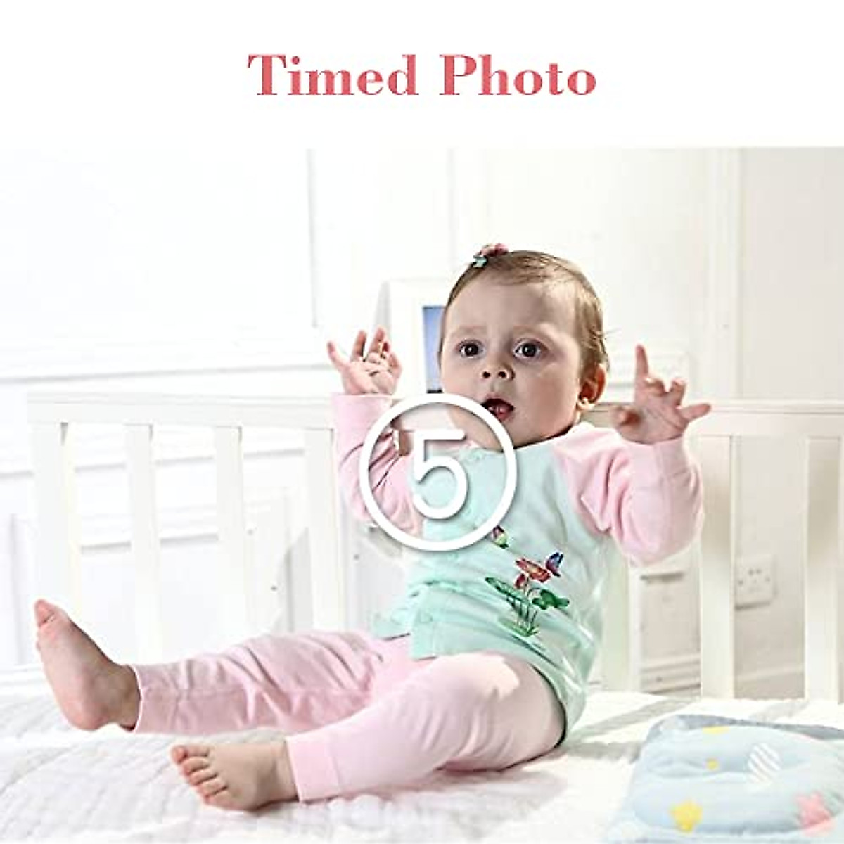 dsfen 1080P High Resolution Kids Digital Camera Mini Video Camcorder with 13 Mega Pixels 2 Inch Large IPS Display Screen for Boys Girls