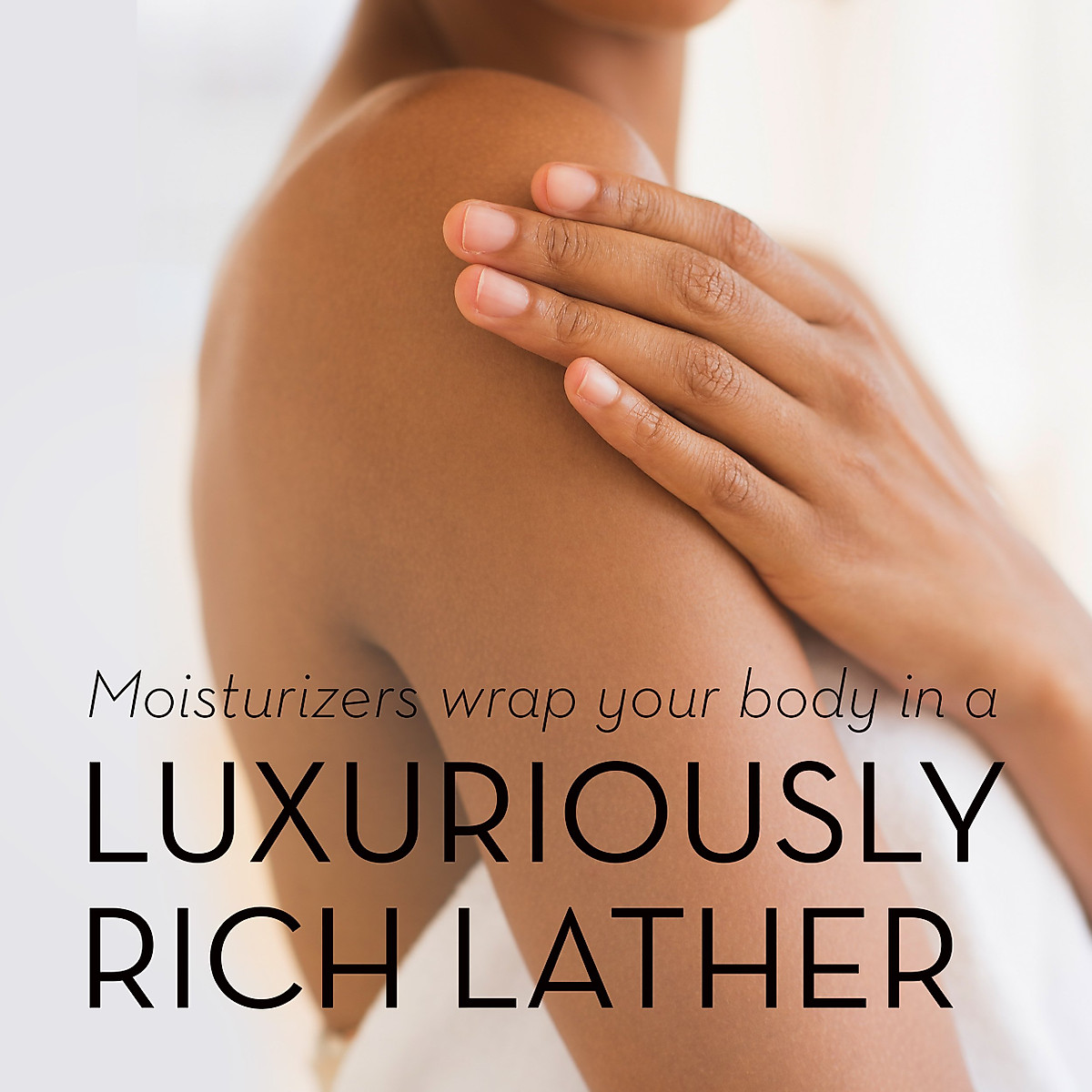 Body Wash by Olay, Moisture Ribbons Plus Shea + Manuka Honey Body Wash, 18 fl oz (Pack of 4)