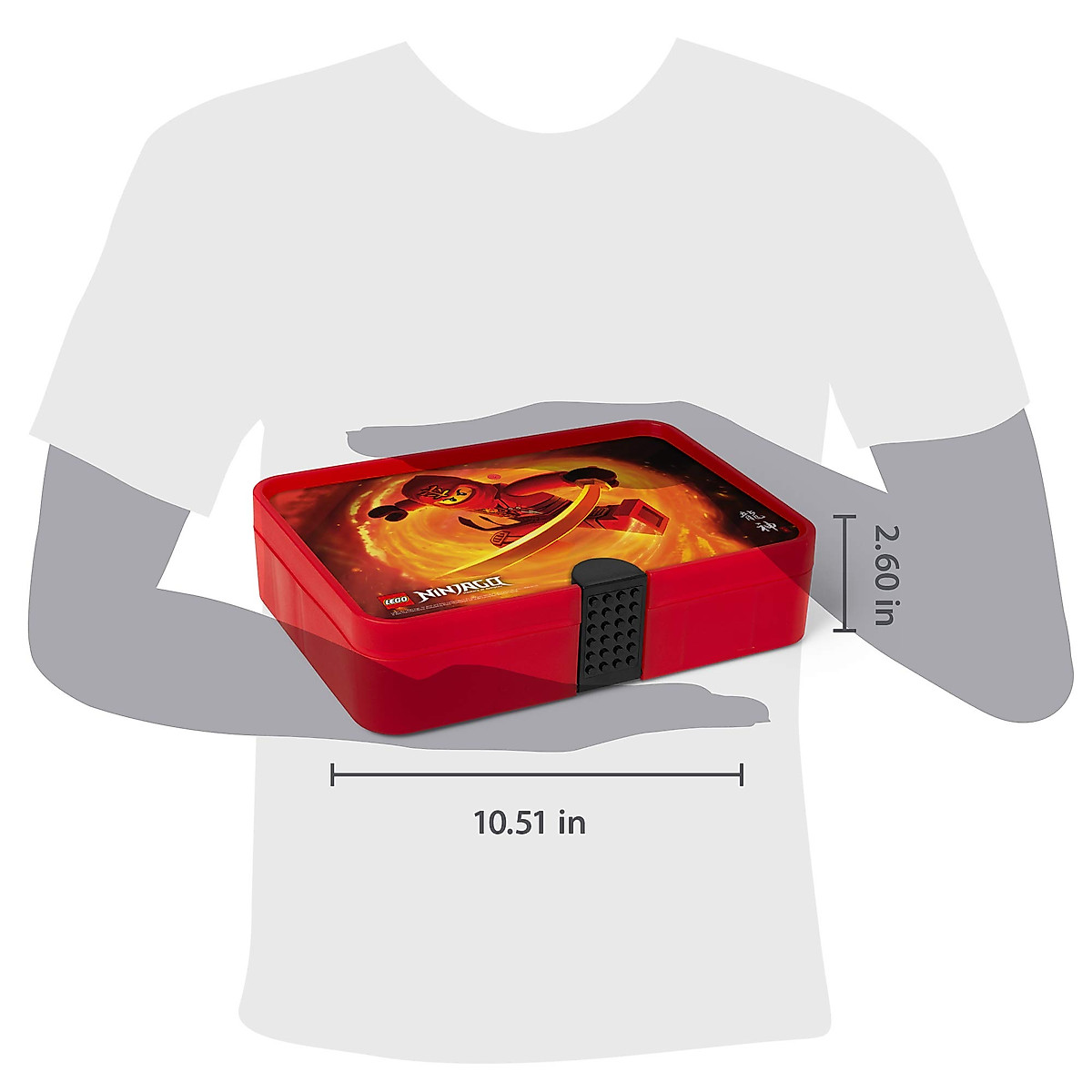 Room Copenhagen LEGO Ninjago Sorting Box, One Size