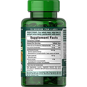 Puritans Pride Prosta-Metto Saw Palmetto Complex for Men-240 Softgels