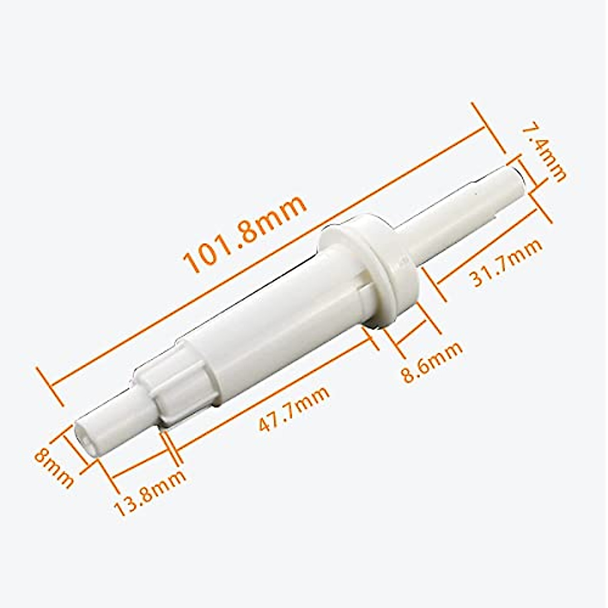 Gnimauhz Soap Dispenser for Kitchen Sink and Extension Tube Kit, Stainless Steel Soap Dispenser with 47 Inches Tube Connects Directly to Soap Bottle, Hand and Dish Soap Dispenser Pump（Chrome）