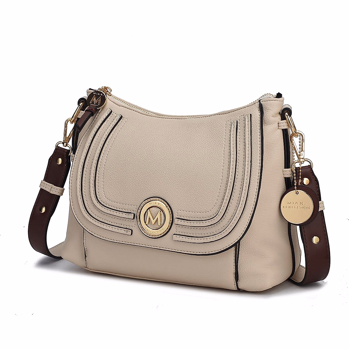 MKF Collection Crossbody Bag for Women, Shoulder Bag Lady Large Messenger Purse By Mia K