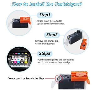 Tekmall Compatible Ink Cartridges Replacement for PGI-225 CLI-226 225 Ink 226 Ink Use for PIXMA MX882 MX892 iX6520 MG8120 MG5220 MG5320 MX712 MG5120 iP4820 iP4920 18 Pack