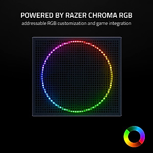 Razer Katana Power Supply aRGB PSU: Silent, Powerful aRGB 140mm PWM Fan - Chroma aRGB - Modular by Design - 80 Plus Platinum Rated - Zero RPM Mode - 850W