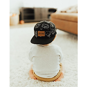 Baby Boy Infant Trucker Sun Hat Toddler Baseball Cap with Snap Back, Puppy Dog Hat (as1, Age, 2_Years, 4_Years, 2T-4T)
