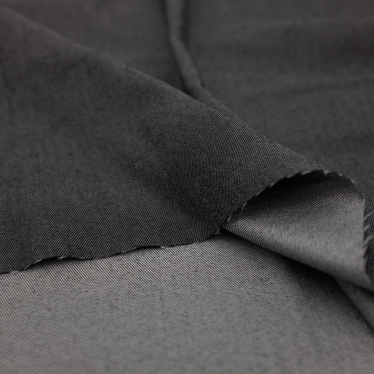 1 Yard 8 oz Gray Black Denim Fabric for Sewing, Crafting Stylish Black Denim Fabric by The Yard Jean Material Gray Black Jean Fabric (60''x36'')