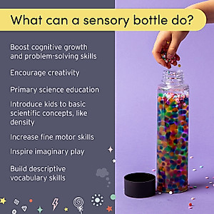 Sensory Bottles by Sensorium Emporium, Sensory Bottle, Sensory Fidget Tubes, Calm Down Bottle, Glitter Jar Calming, Sensory Bottles Supplies, Glitter Bottle Sensory