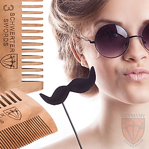 3 Swords Germany – beard mustache care comb (VGW)