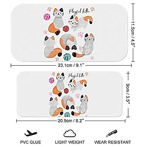 Watercolor Cats Skin Protective Film Sticker Game Protector Full Wrap Compatible for Nintendo Switch for Switch Lite