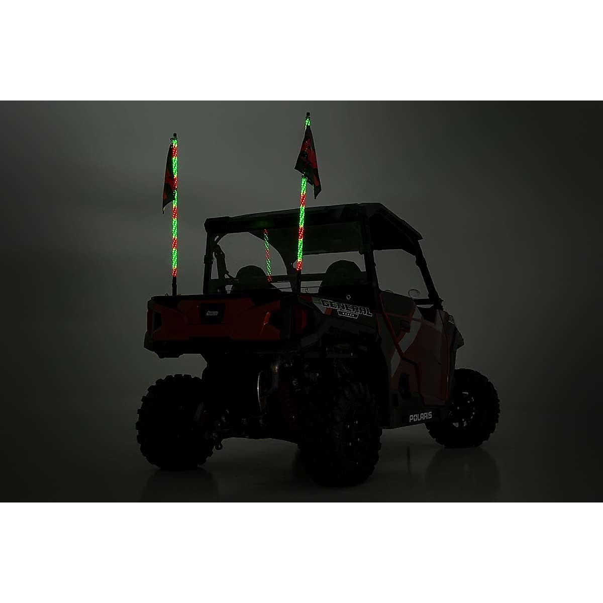 Rough Country 4' Multi-Function UTV LED Whip Light Kit w/Remote - 93004