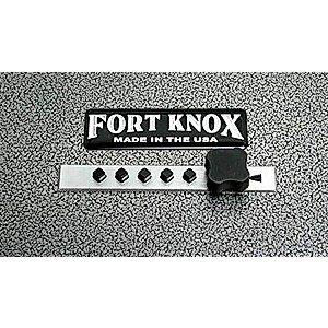 Fort Knox (FTK-AUTO) Security Pistol Box for pistols, handgun, California DOJ Certified, Quick-Access Mechanical Lock, Heavy-Duty Steel