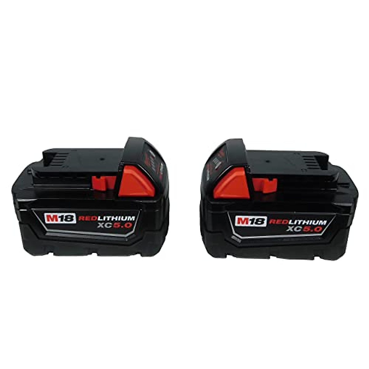 Milwaukee 48-11-1850 2 Pack M18 18V Lithium-Ion Battery 48-11-1852