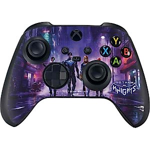 Skinit Decal Gaming Skin Compatible with Xbox Series X Controller - Officially Licensed DC Comics Gotham Knights Characters Design