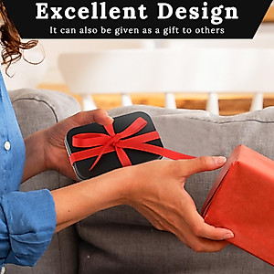 PEOVLVN 2 Pack Small Tin Box, Metal Rectangular Empty Hinged Tins Metal Tin Box with Lids Mini Portable Metal Box Container for Storage Candies Jewelry Crafts (3.7x2.4inch)