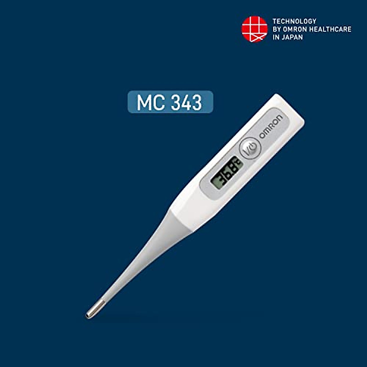 Omron MC-343 10 Second Digital Flex Thermometer