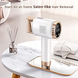 IPL Laser Hair Removal for Women and Men, At-home Permanent Hair Removal Device 999999 Flashes Hair Remover for Whole Body Use