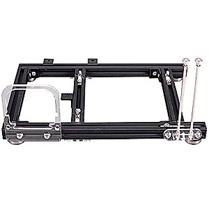 ITX Motherboard PC Computer Case,Mini ITX Open Air Frame Computer Overclock Case Computer Motherboards PC Test Bench, Aluminum Mod Base Motherboard
