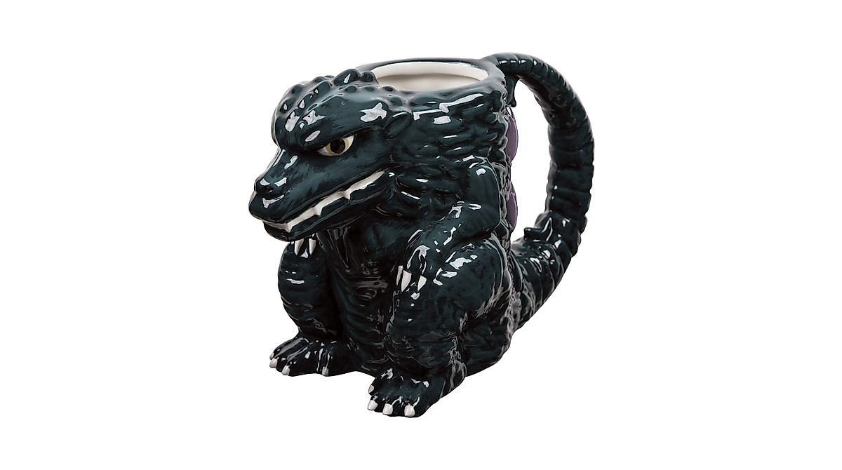 Godzilla Sculpted Ceramic Mug - Perfect for Collectors