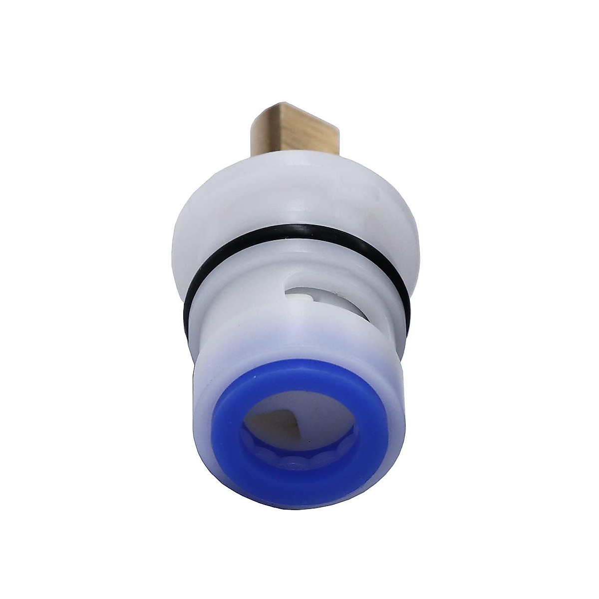 2103201 Ceramic Stem Disc Faucet Cartridge Replacement for Bathroom Tap (1 Pair Hot & Cold),2103201