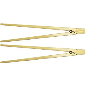 Set of 2 Clothespin Chopsticks! - Measures Approx. 9" Inches Long - Reusable Training Chopsticks - Beginners Chopsticks Perfect for any Age and Occasion! (2)