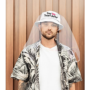 Sterling James Co. Bachelor Party Bucket Hat with Bridal Veil for Groom - Bachelor Party Favors & Supplies