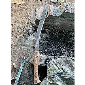 Gorkha Authentic Chitlange Kukri Knife Metal Handle 10.5 IN Fixed Blade Khukuri Bush Crafting Chopping Hiking Full Tang Overall 17" With Leather Sheath & Small 2 Knives - Hand-Hammered in Nepal